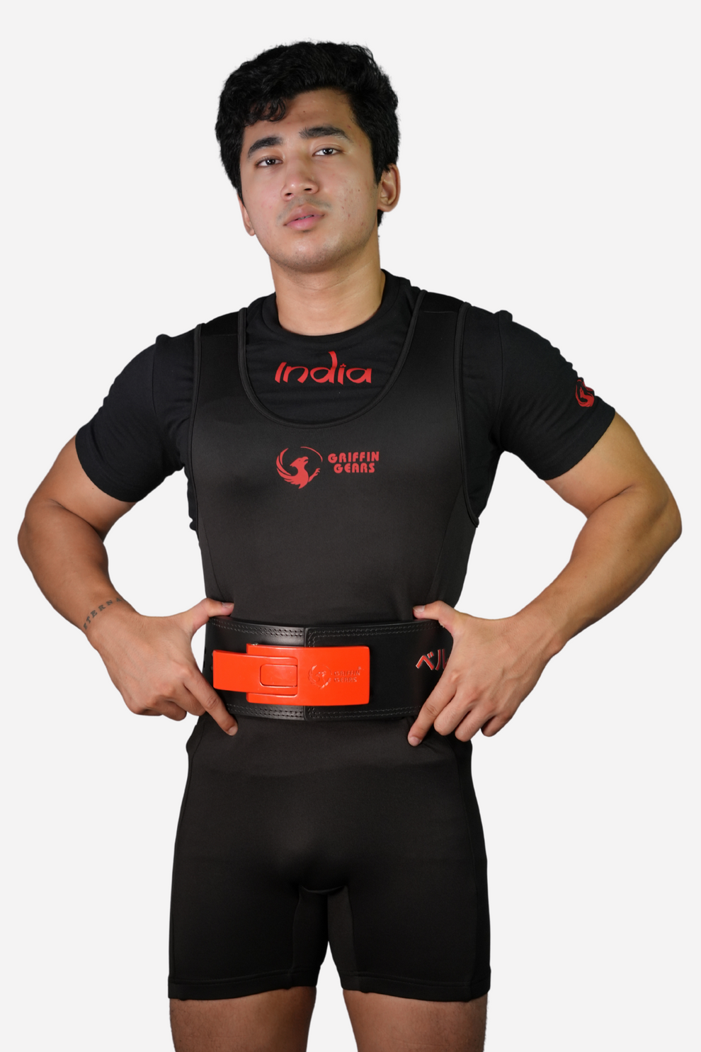 Black Powerlifting Competition T-shirt – online